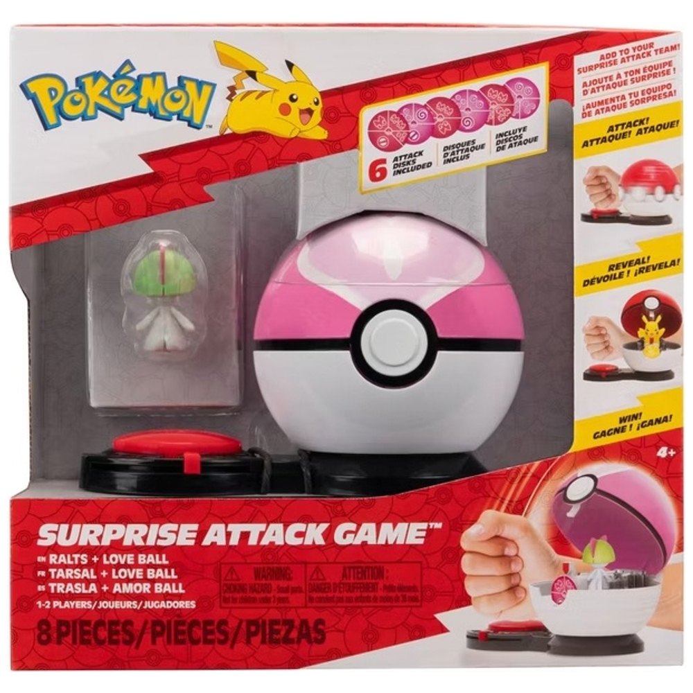 Pokémon Surprise Attack Game Trasla mit Sympaball | Smyths Toys Deutschland