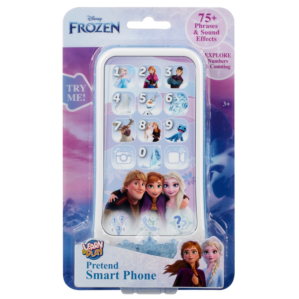Disney Frozen Learn and Play Pretend Smart Phone Toy | Smyths Toys UK