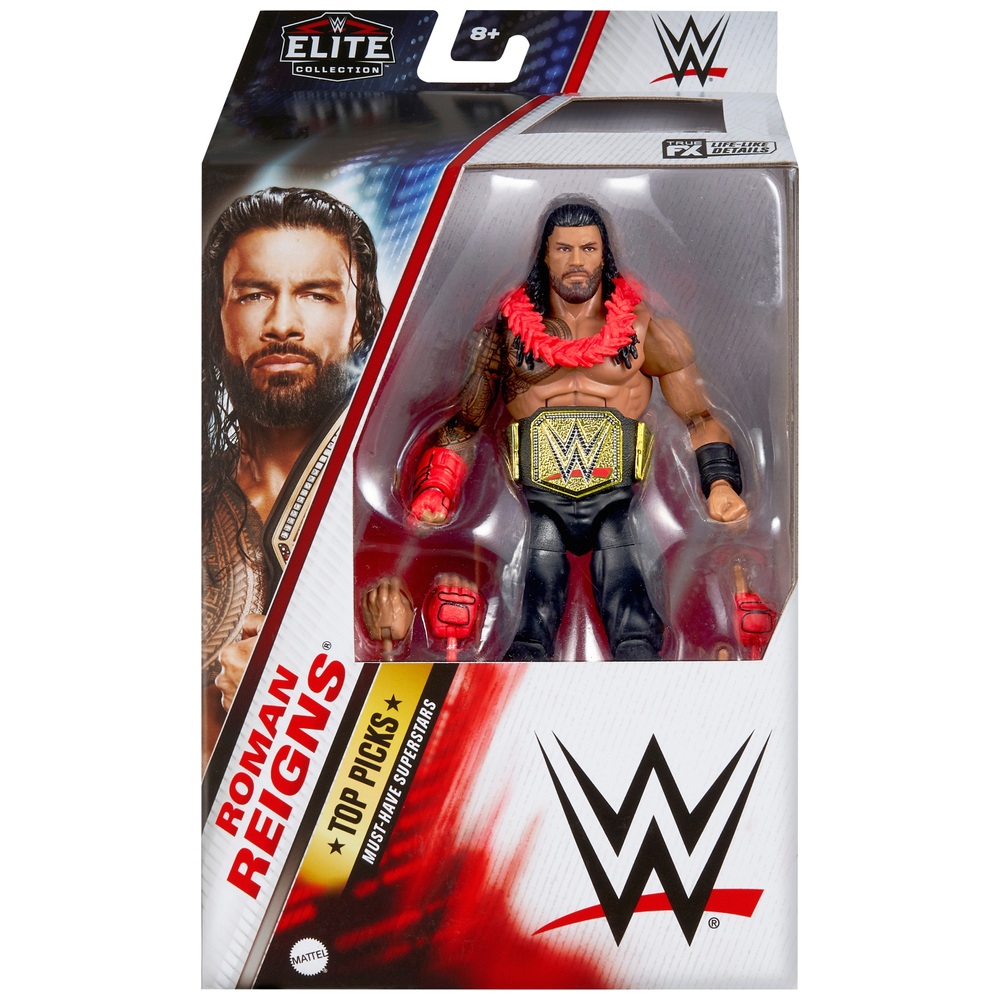 WWE Elite Collection Action Figures Top Picks Roman Reigns | Smyths Toys UK
