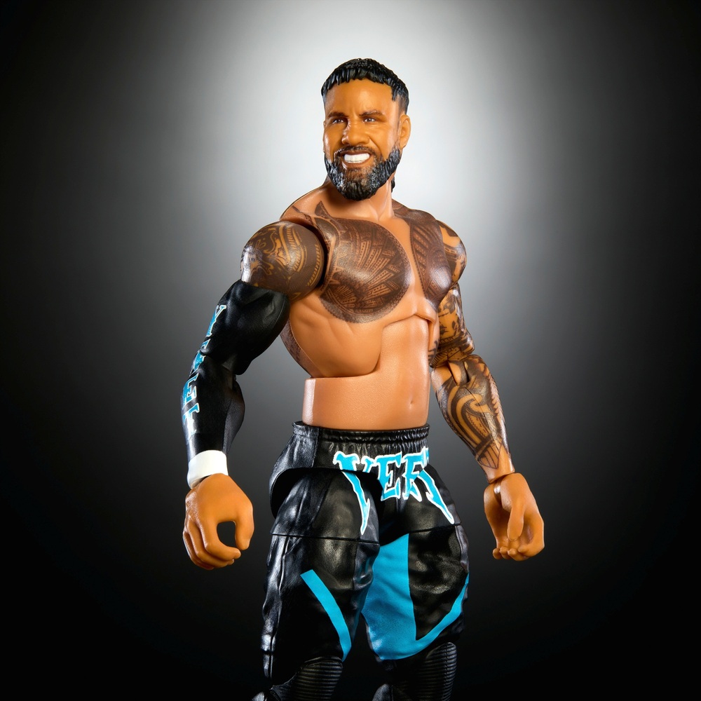 WWE Elite Collection Wrestling Figur 114 Jey Uso sortiert | Smyths Toys ...