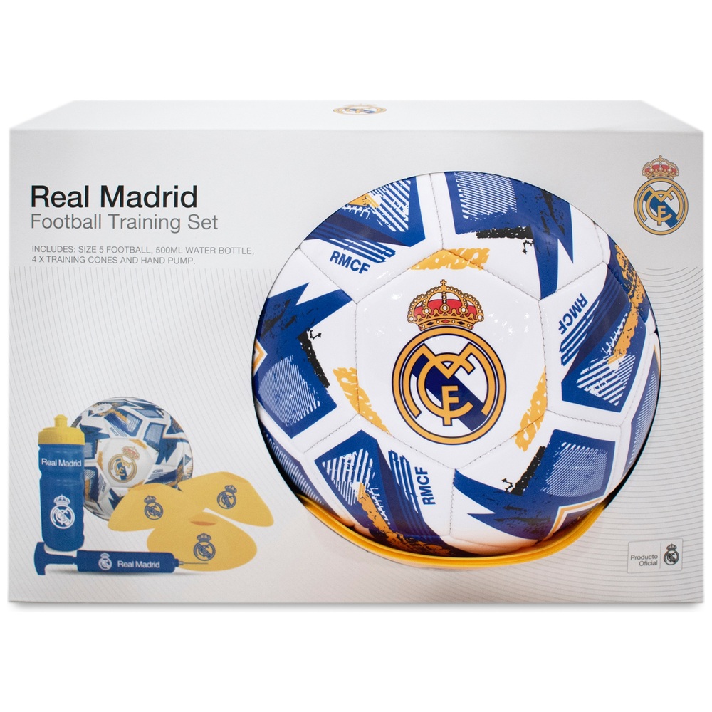Real Madrid Size 5 Football Training Set | Smyths Toys UK