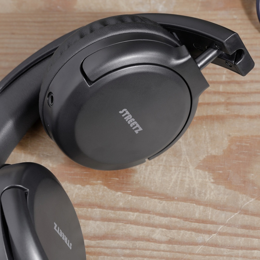 Streetz BT210 Bluetooth On-Ear Headphones Black | Smyths Toys UK