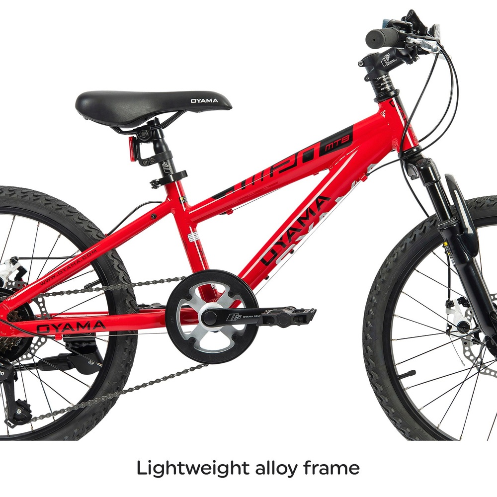 20 Inch Oyama JM20 Mountain Bike Red | Smyths Toys UK