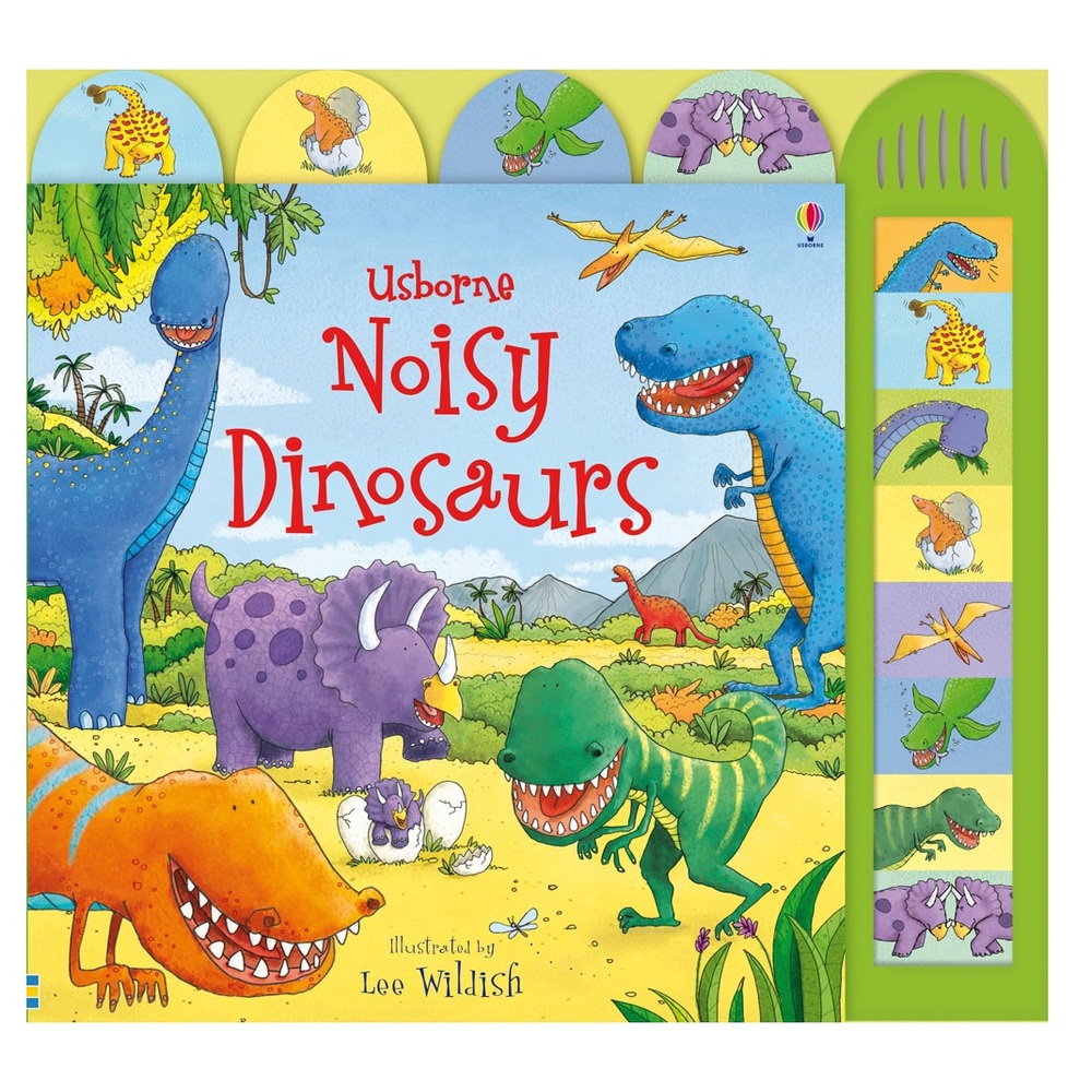 Noisy Dinosaurs by Sam Taplin Interactive Board Book | Smyths Toys UK