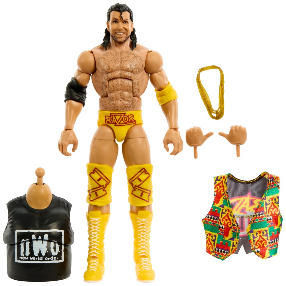 WWE Elite Monday Night War Wave 5 Razor Ramon Action Figure | Smyths ...