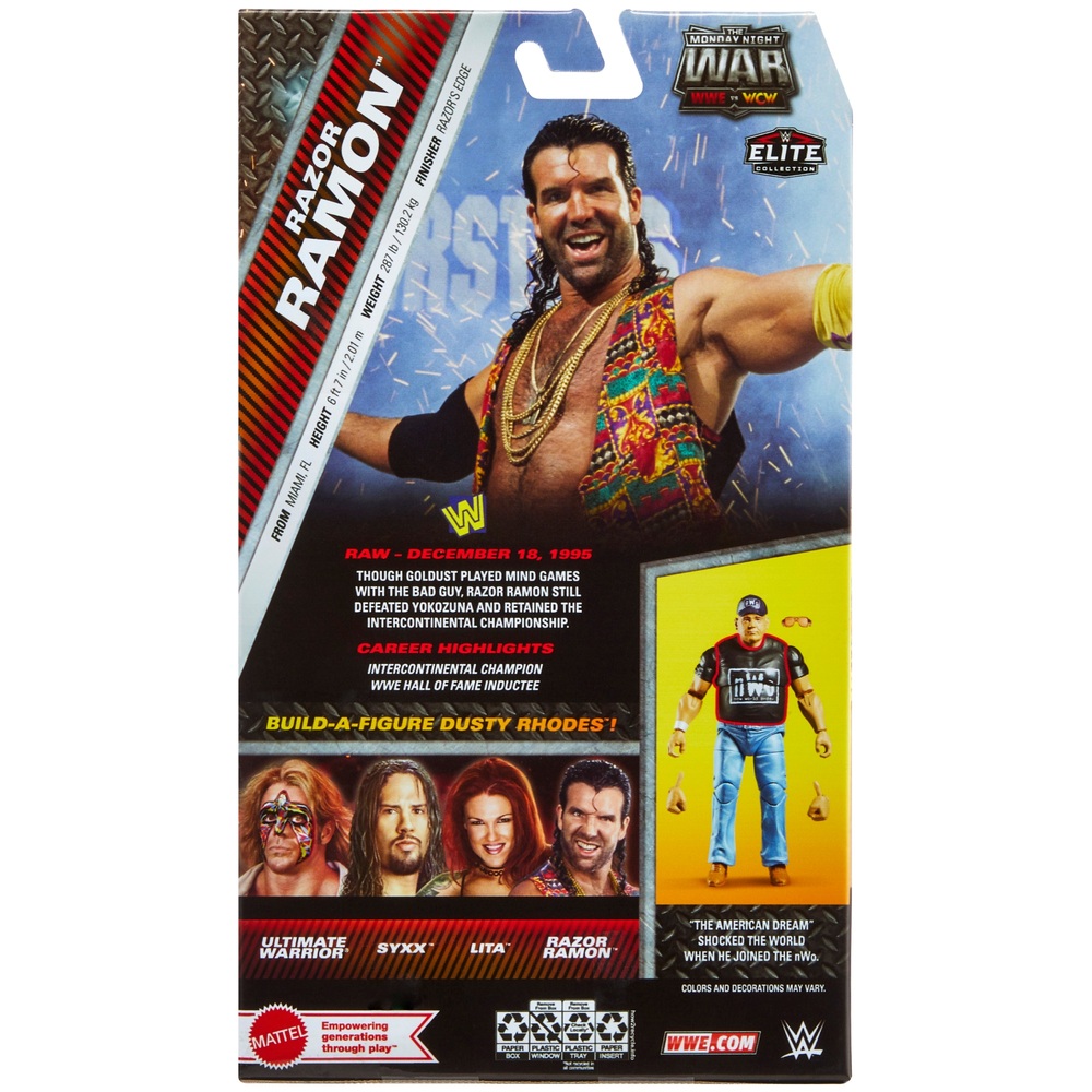 WWE Elite Collection Action Figures Monday Night War Razor Ramon | Smyths Toys UK
