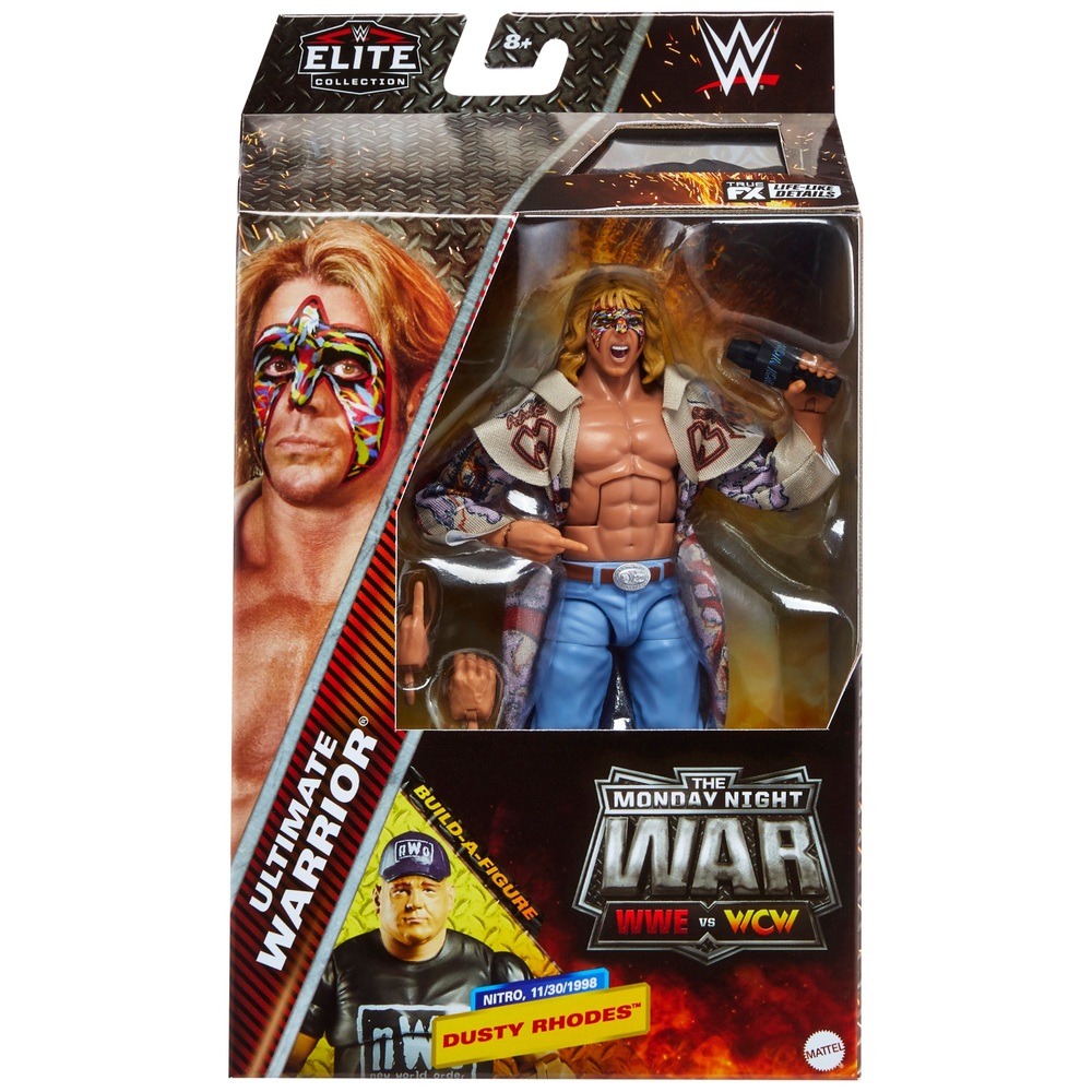 WWE Elite Collection Action Figures Monday Night War Ultimate Warrior | Smyths Toys Ireland
