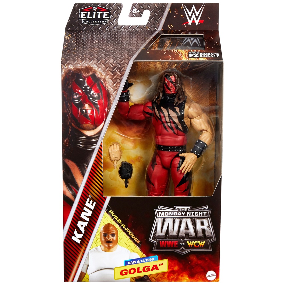 WWE Monday Night War Elite Collection Wrestling Figur Kane | Smyths ...