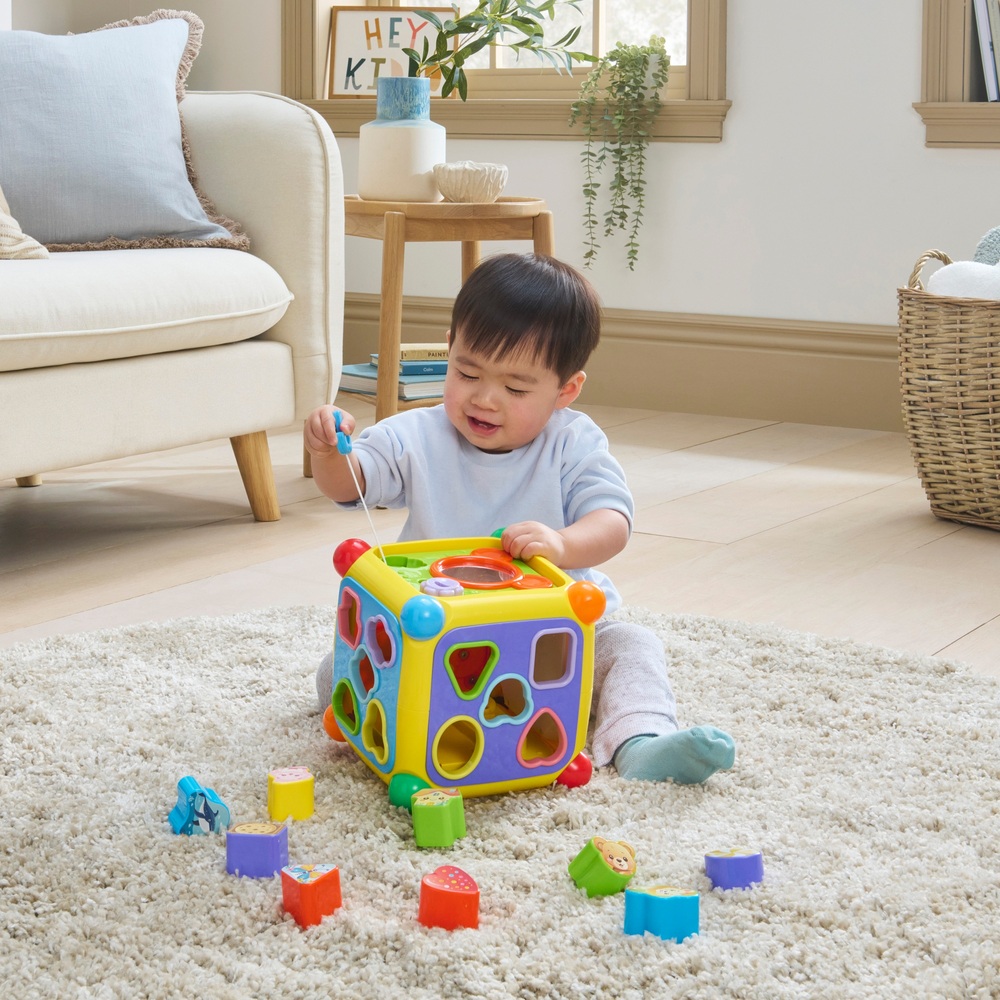 Big Steps Musical Activity Cube | Smyths Toys UK