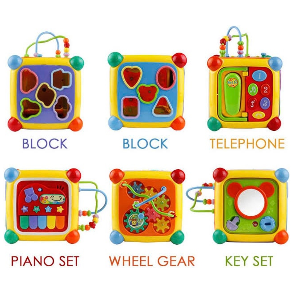 Big Steps Musical Activity Cube | Smyths Toys UK