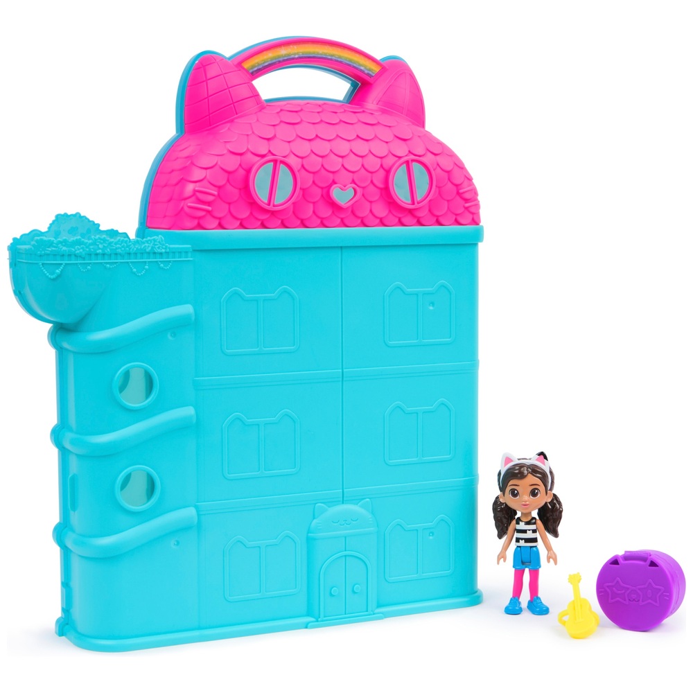 Gabby's Dollhouse Playset On-the-Go Doll House | Smyths Toys UK