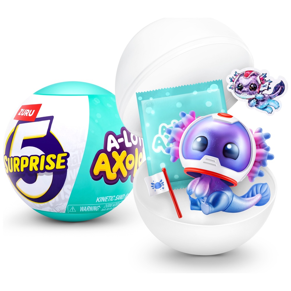 5 Surprise by ZURU A-Lot-A Axolotls Assortment | Smyths Toys UK