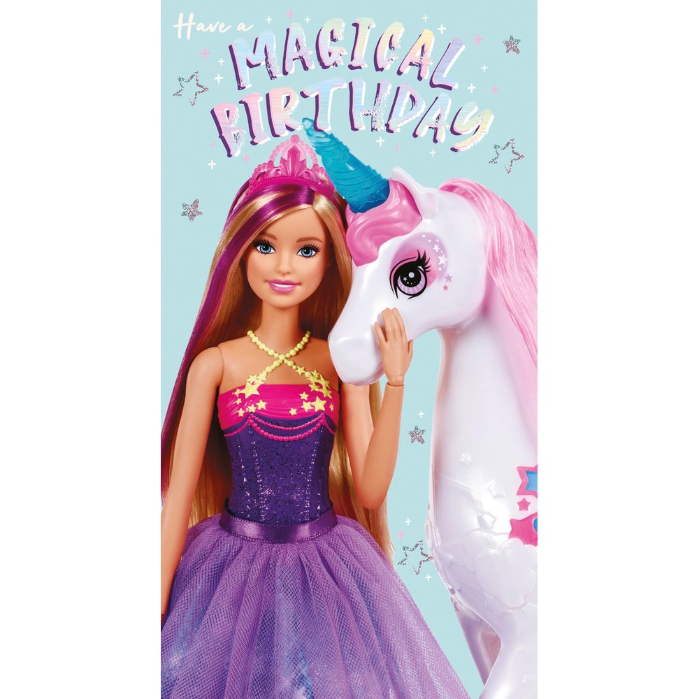 Barbie Birthday Card (No Age) | Smyths Toys UK