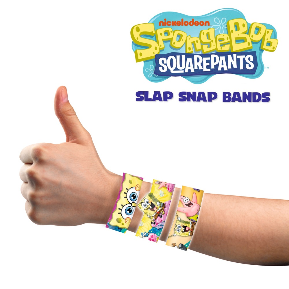 Craze SpongeBob Slap-Snap-Bands Schnapparmband sortiert | Smyths Toys ...