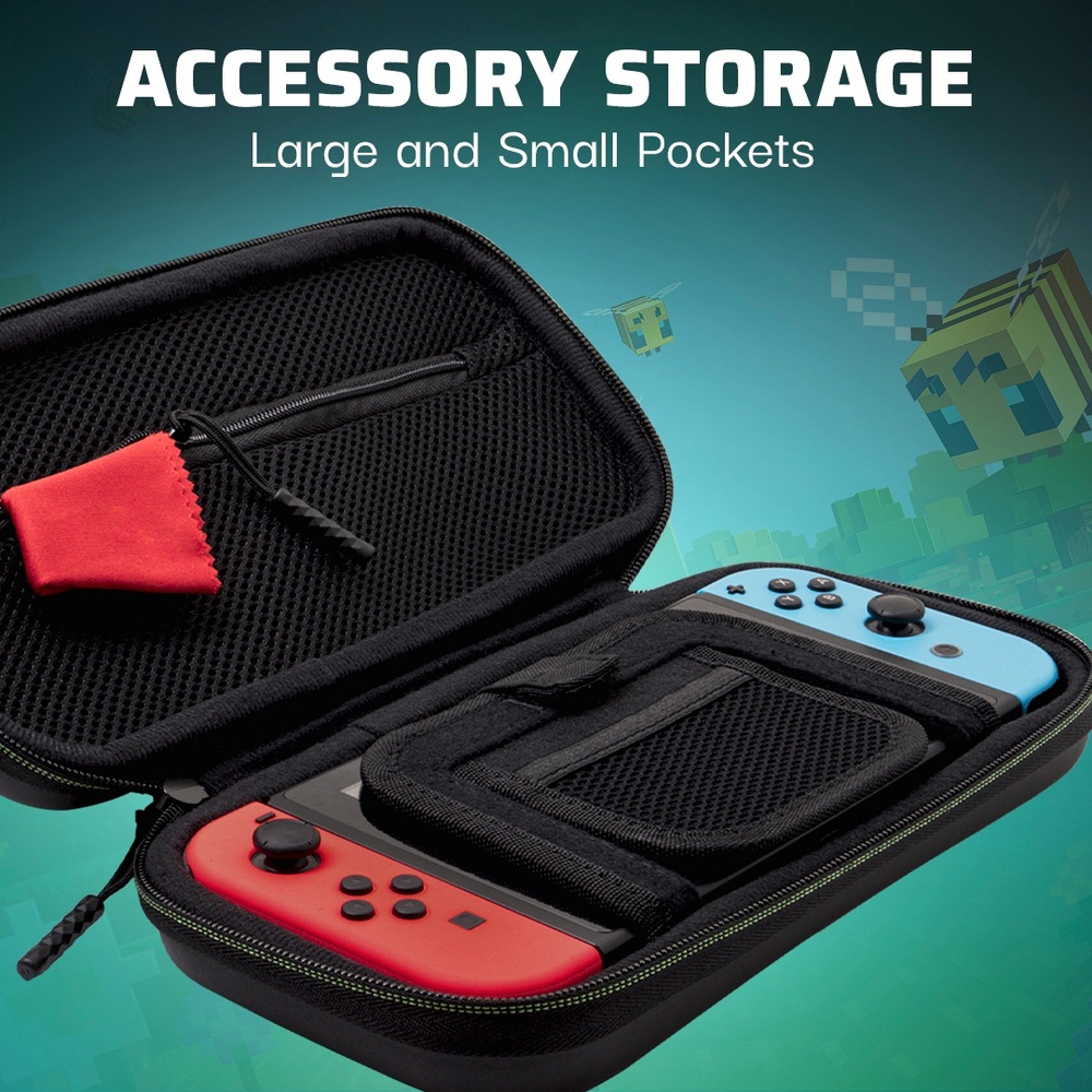 PDP Gaming REALMz Glow In The Dark Deluxe Travel Case for Nintendo ...