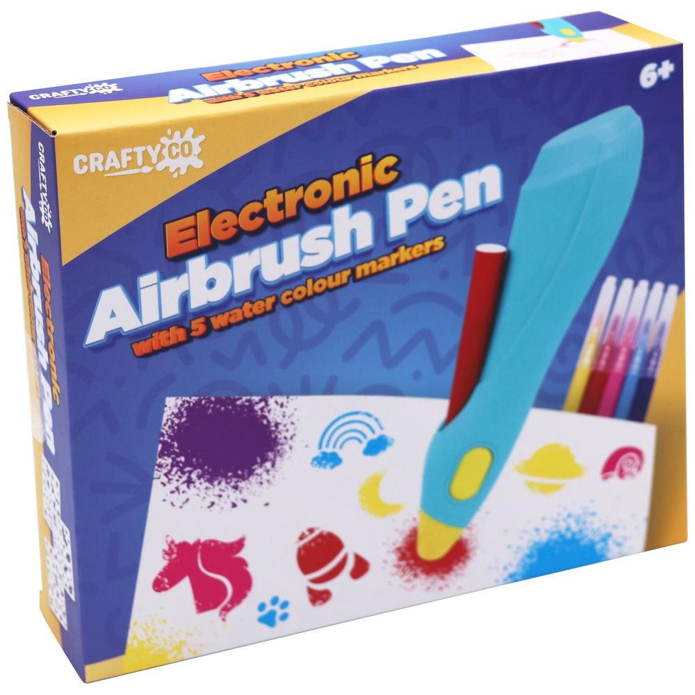 Crafty Co. Airbrush Art Electronic Pen Kit | Smyths Toys UK