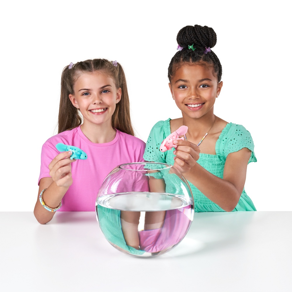Pets Alive by ZURU Interactive Swimming Axolotls Assortment | Smyths ...