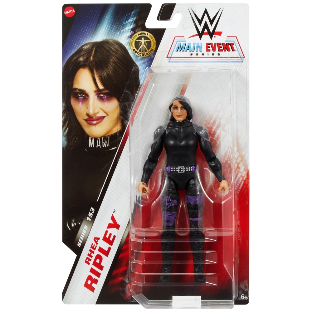 WWE Main Event Action Figure Rhea Ripley | Smyths Toys UK