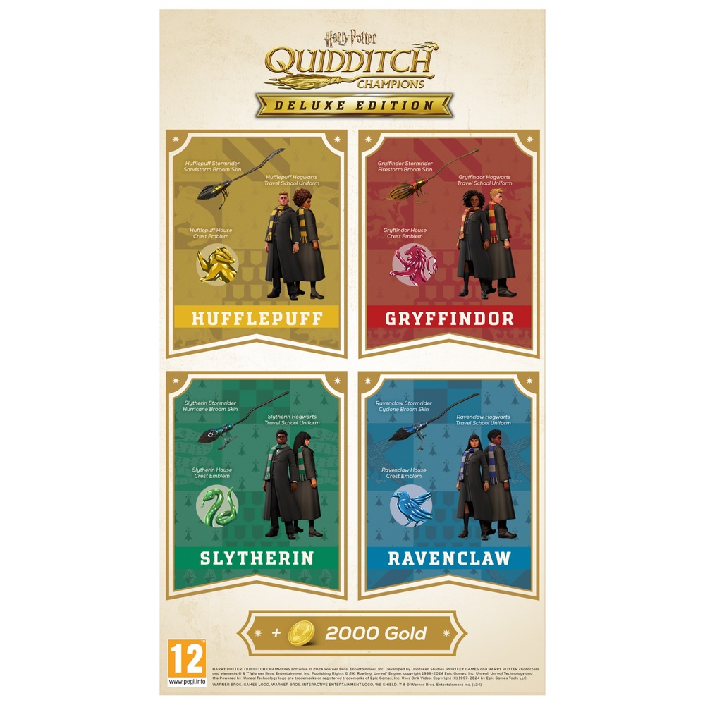 Harry Potter: Quidditch Champions Deluxe Edition Xbox Series X / One ... Harry Potter: Quidditch Champions Deluxe Edition Xbox Series X / One ...