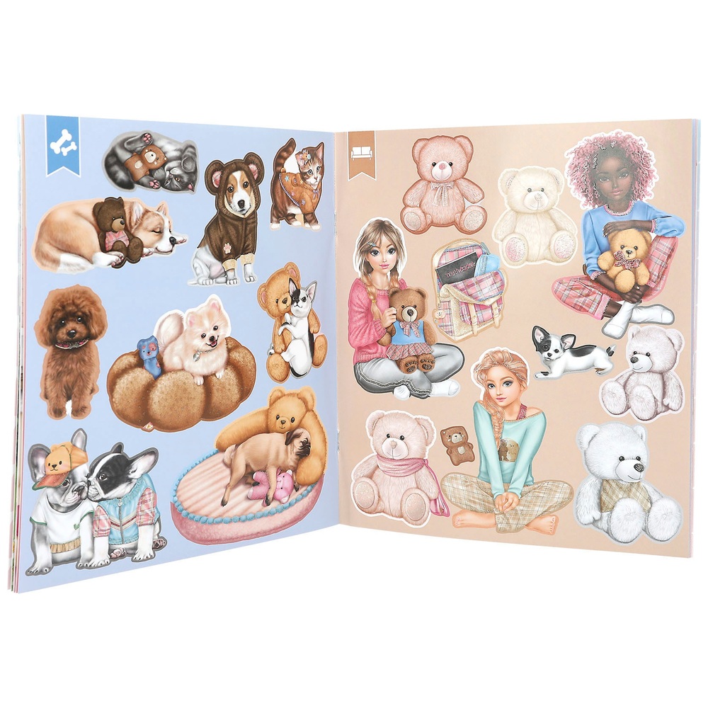 TOPModel Sticker Book Teddy Sticker World | Smyths Toys UK
