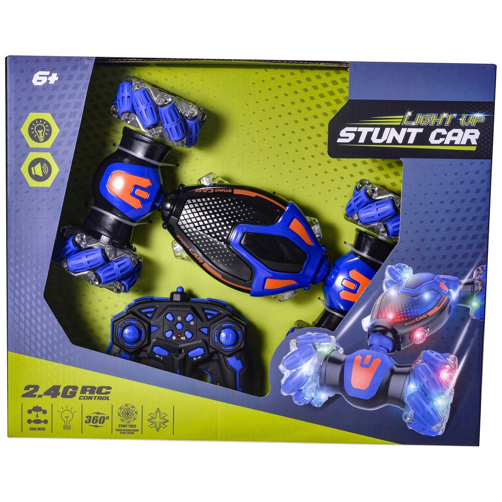 Remote Control Stunt Car Light-Up 360° | Smyths Toys UK