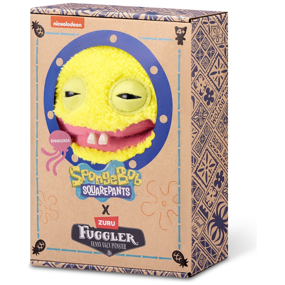 Fuggler x SpongeBob SquarePants Plush by ZURU – SpongeBob | Smyths Toys UK