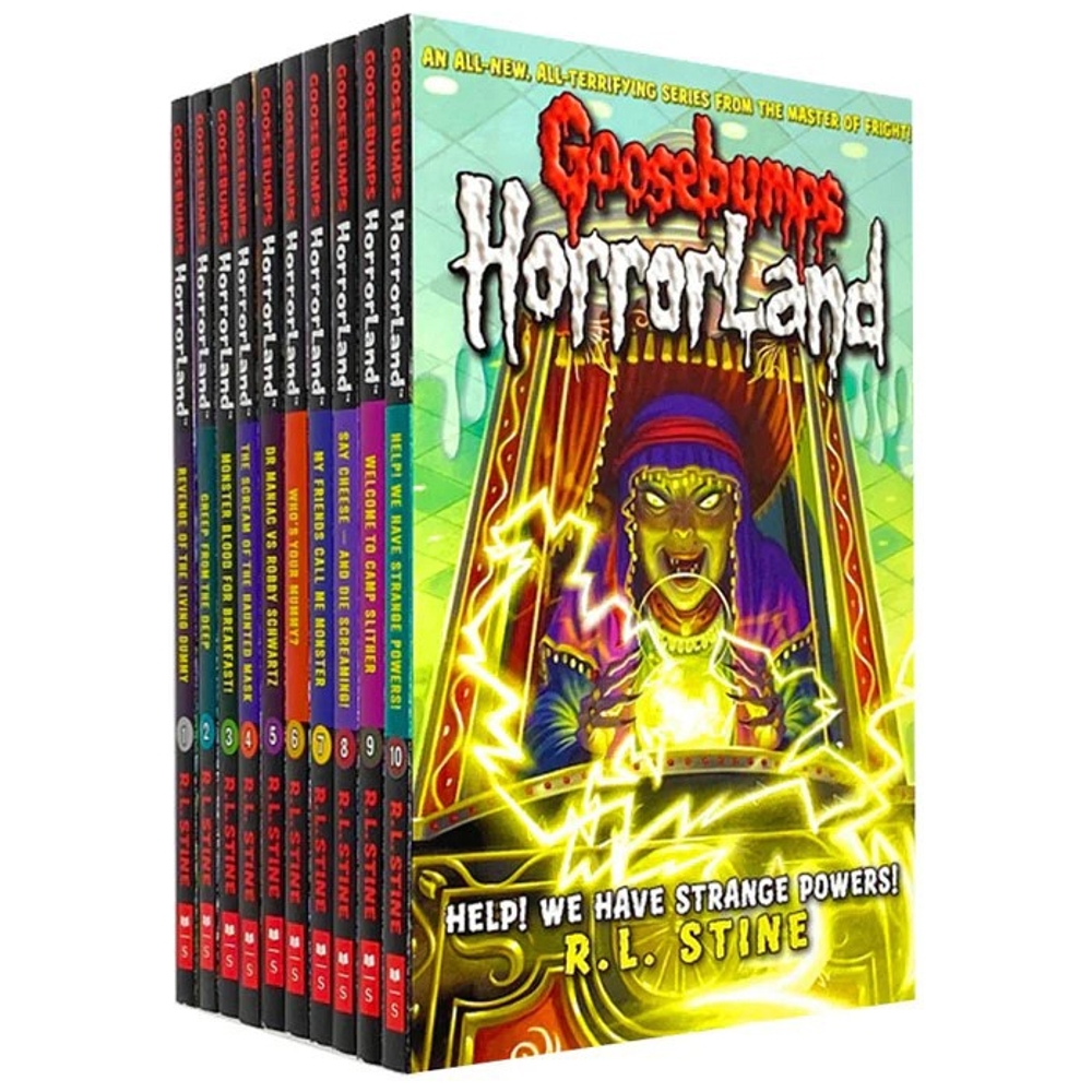 Goosebumps HorrorLand by R.L. Stine 10 Book Box Set | Smyths Toys Ireland