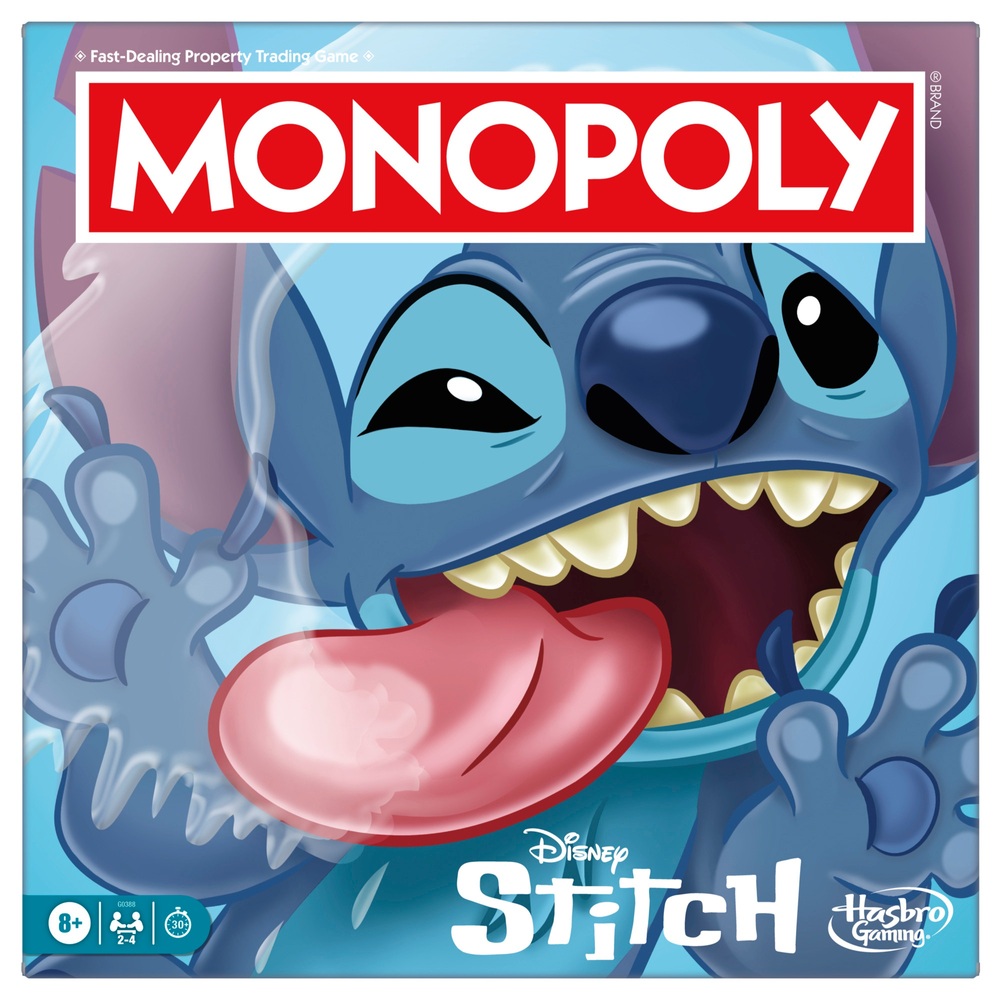 Monopoly Disney Stitch Edition Board Game | Smyths Toys UK