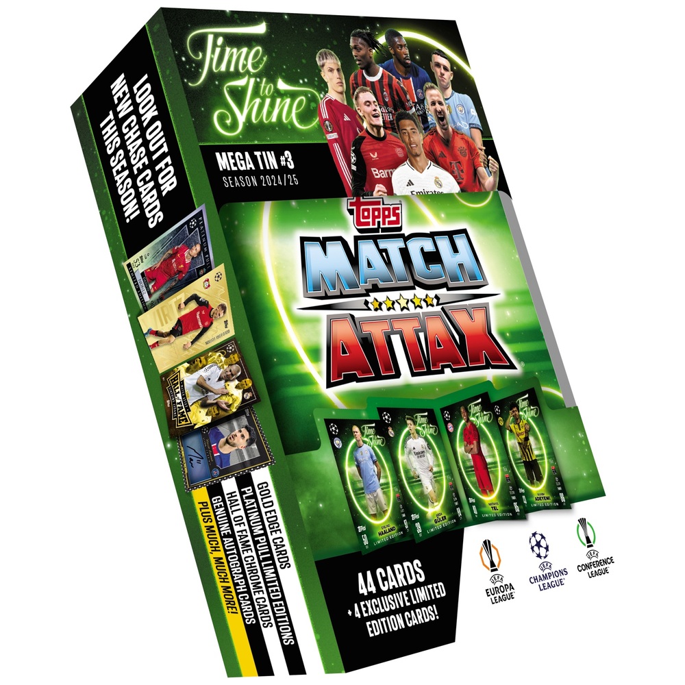 Match Attax 24 25 Cards Mega Tin Assortment