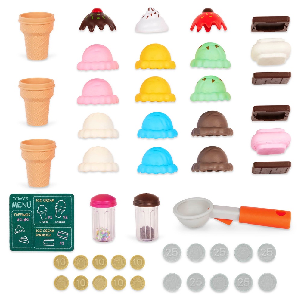 Battat Sweet Sprinkles Ice Cream Shop Playset | Smyths Toys Ireland