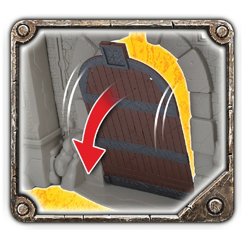 Medieval Kingdom Playset Trebuchet Castle with Knight Action Figures ...