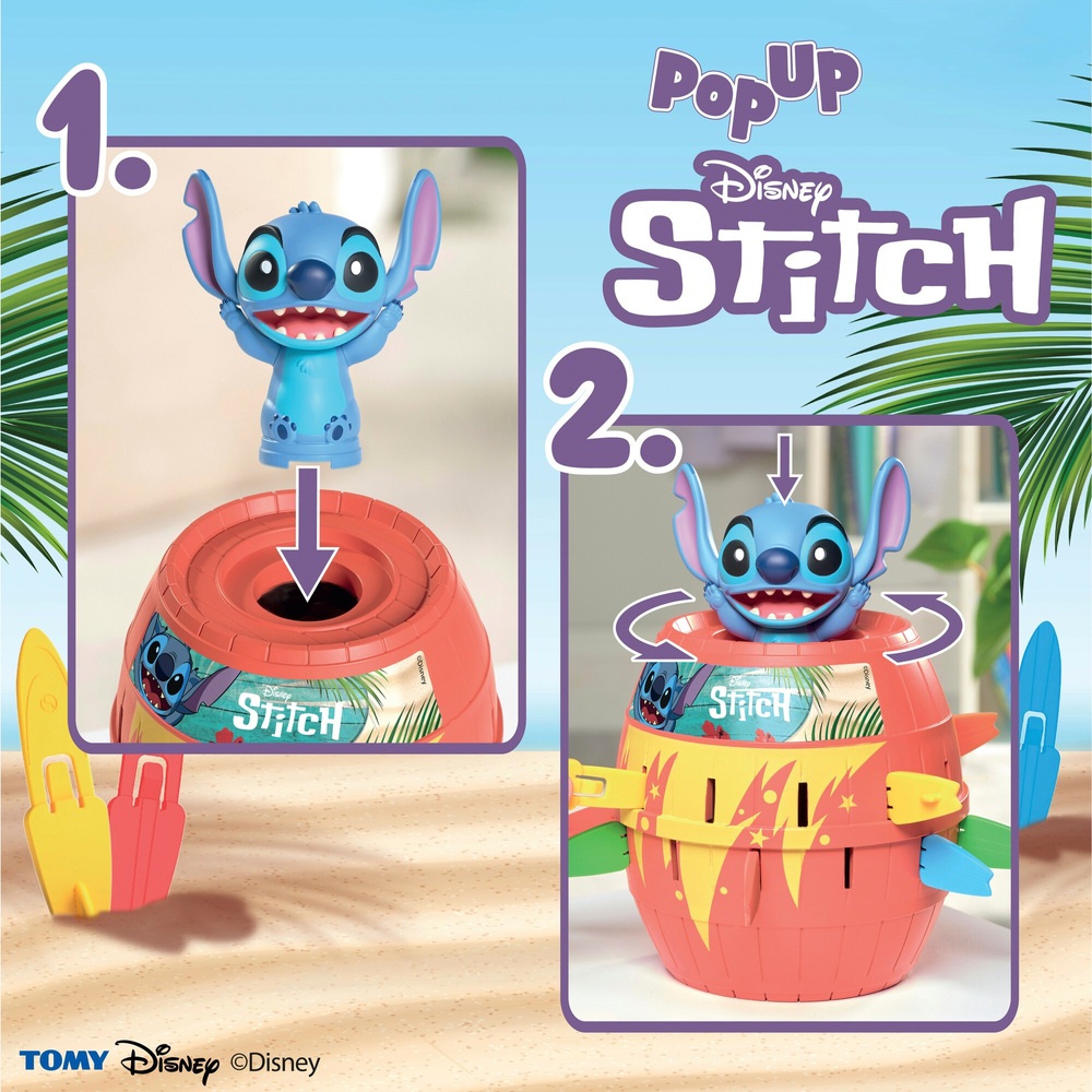 Disney Stitch Pop-Up Stitch Game | Smyths Toys UK
