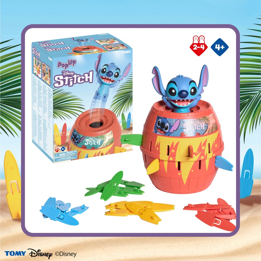 Disney Stitch Pop-Up Stitch Game | Smyths Toys UK