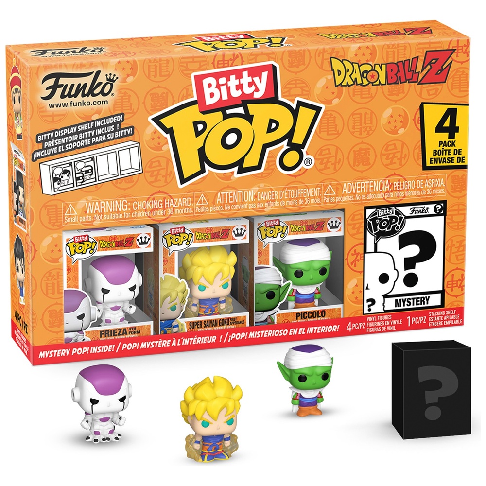 Funko Bitty POP! Figuren Dragon Ball Z Frieza 4er Set | Smyths Toys ...