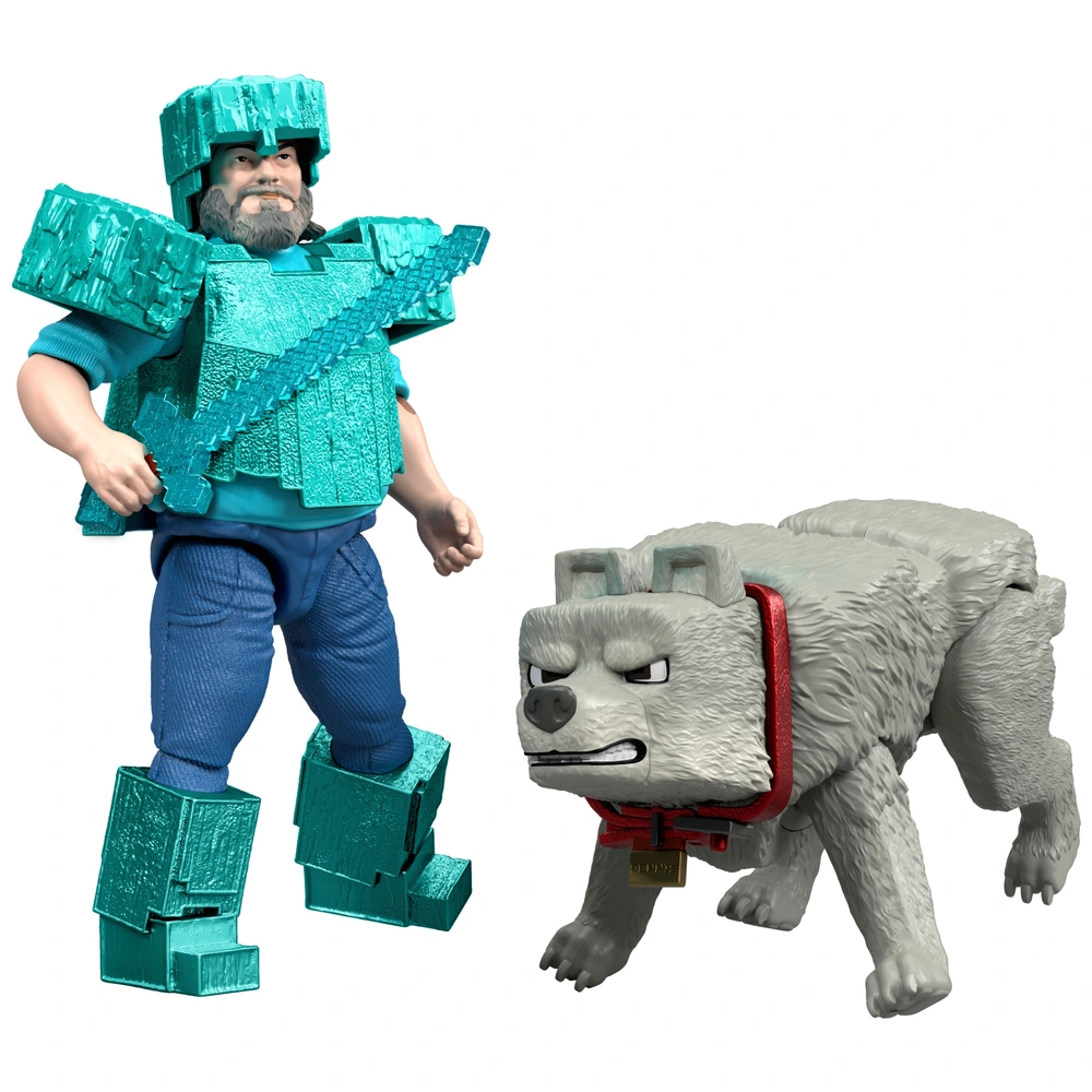Minecraft Charaktere Steve Minecraft Movie STEVE 4 Inch Action Figure