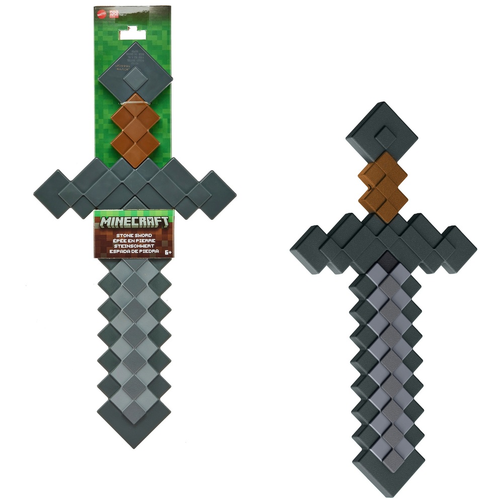 Minecraft Stone Sword Toy 42cm | Smyths Toys UK