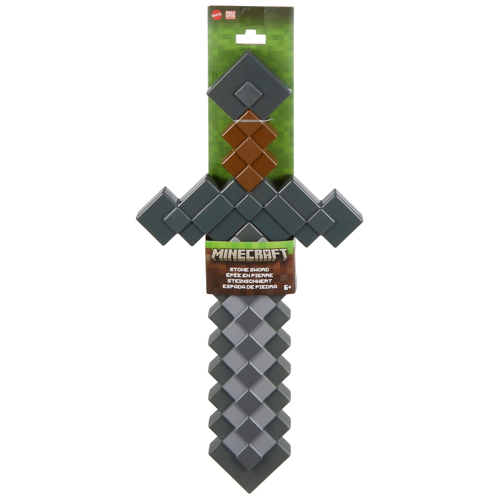 Minecraft Stone Sword Toy 42cm | Smyths Toys UK