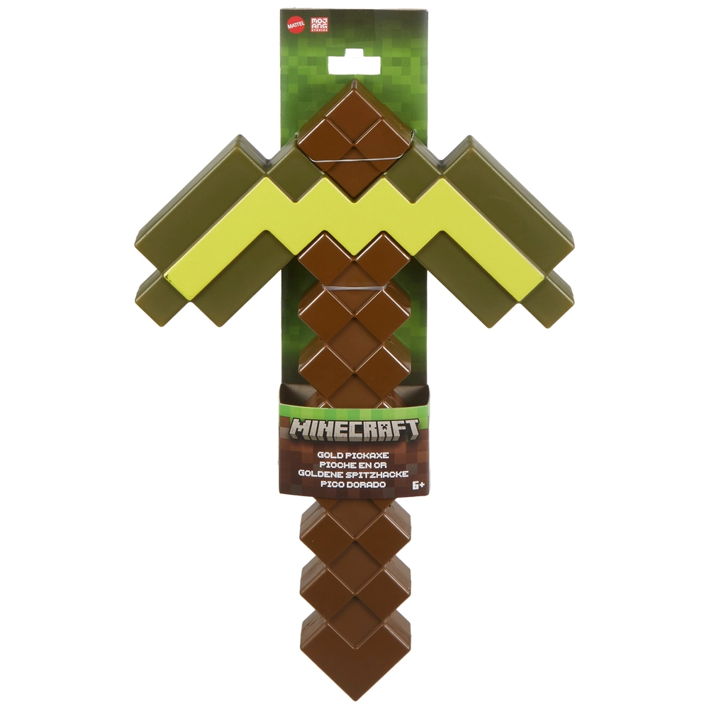 Minecraft Gouden Houweel MINECRAFT PICKAXE & MASK SET : Amazon.nl: