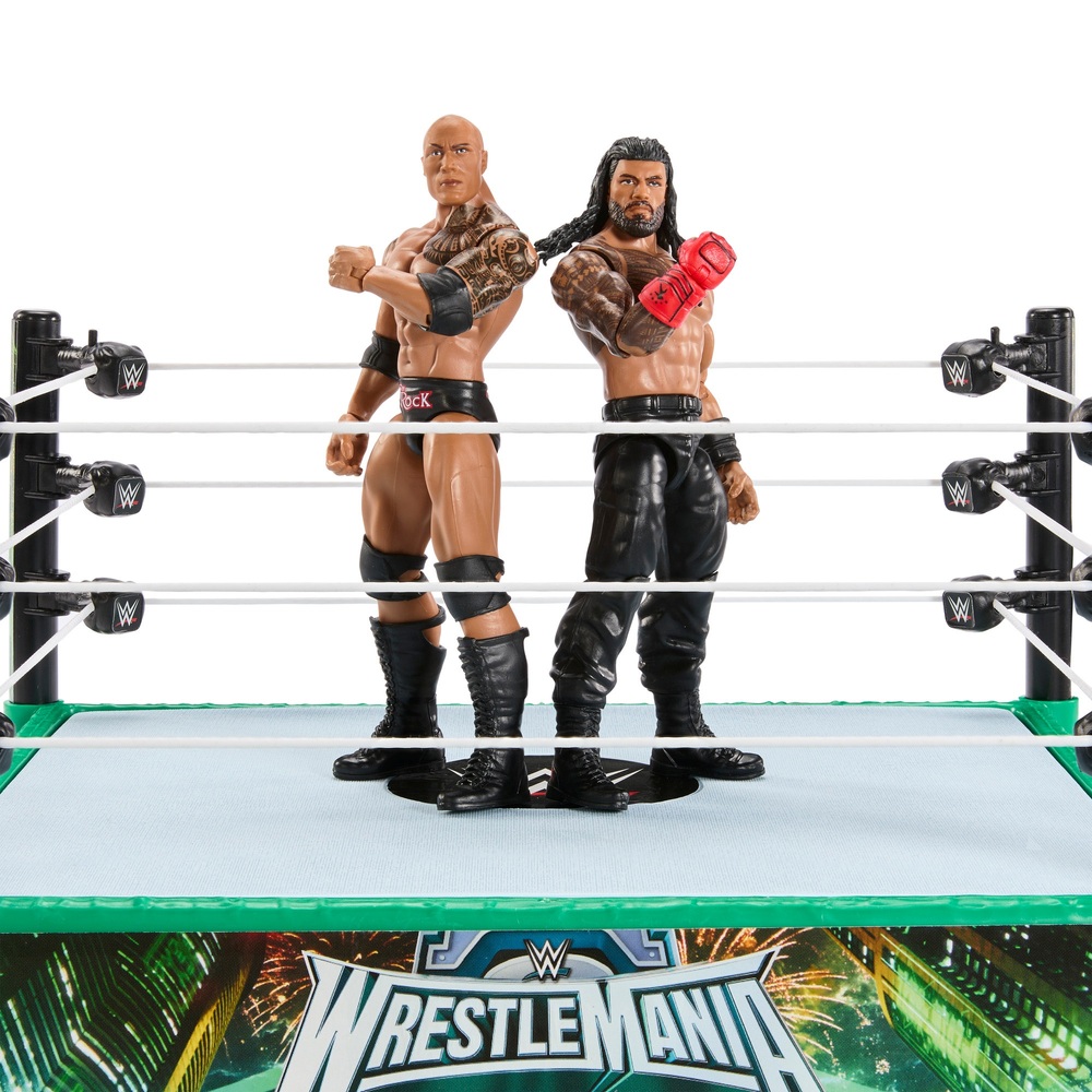 WWE Playset Wrestlemania Bloodline Rules Smyths Toys UK