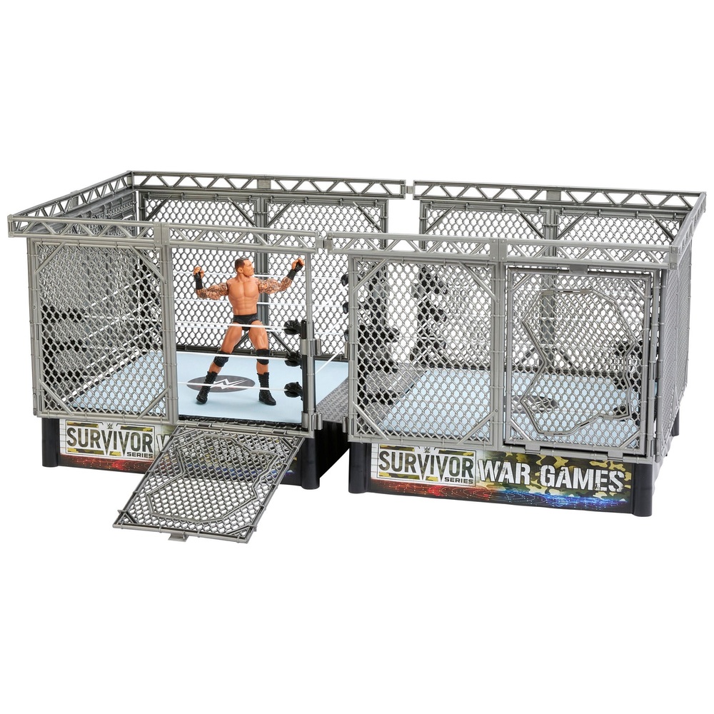 WWE Playset Survivor Series War Games | Smyths Toys UK