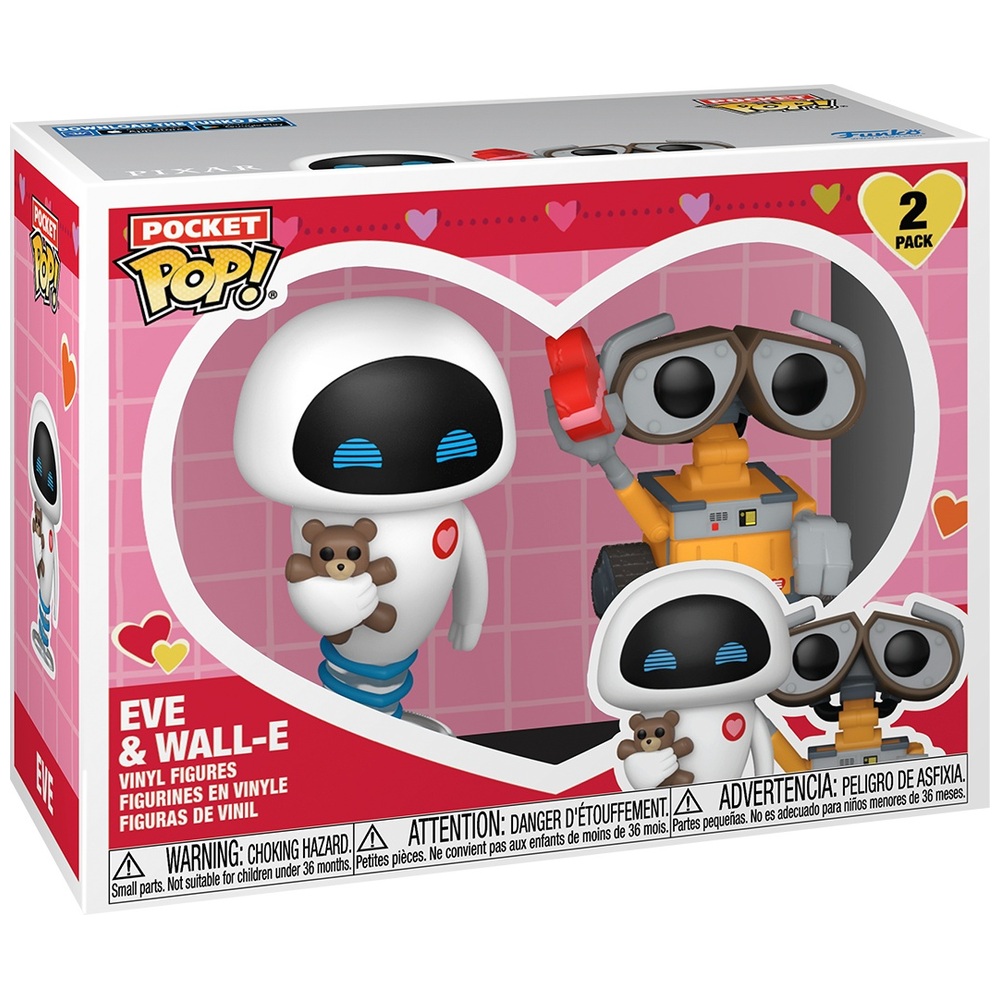 Funko POP! Valentines 2er Set Eve und Wall-E | Smyths Toys Schweiz