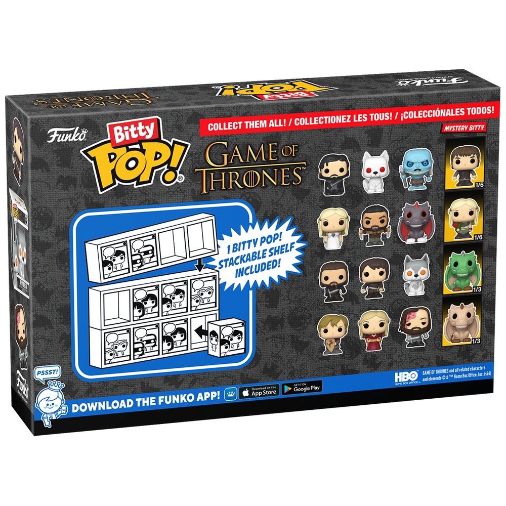 Funko Bitty POP! Figuren Game of Thrones Ned Stark 4er Set | Smyths ...