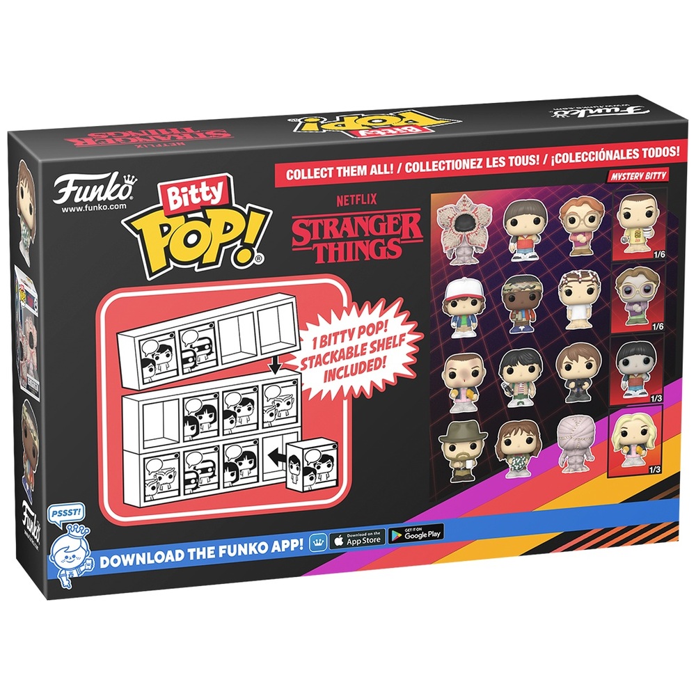 Funko Bitty POP! Figuren Stranger Things Demogorgon 4er Set | Smyths ...
