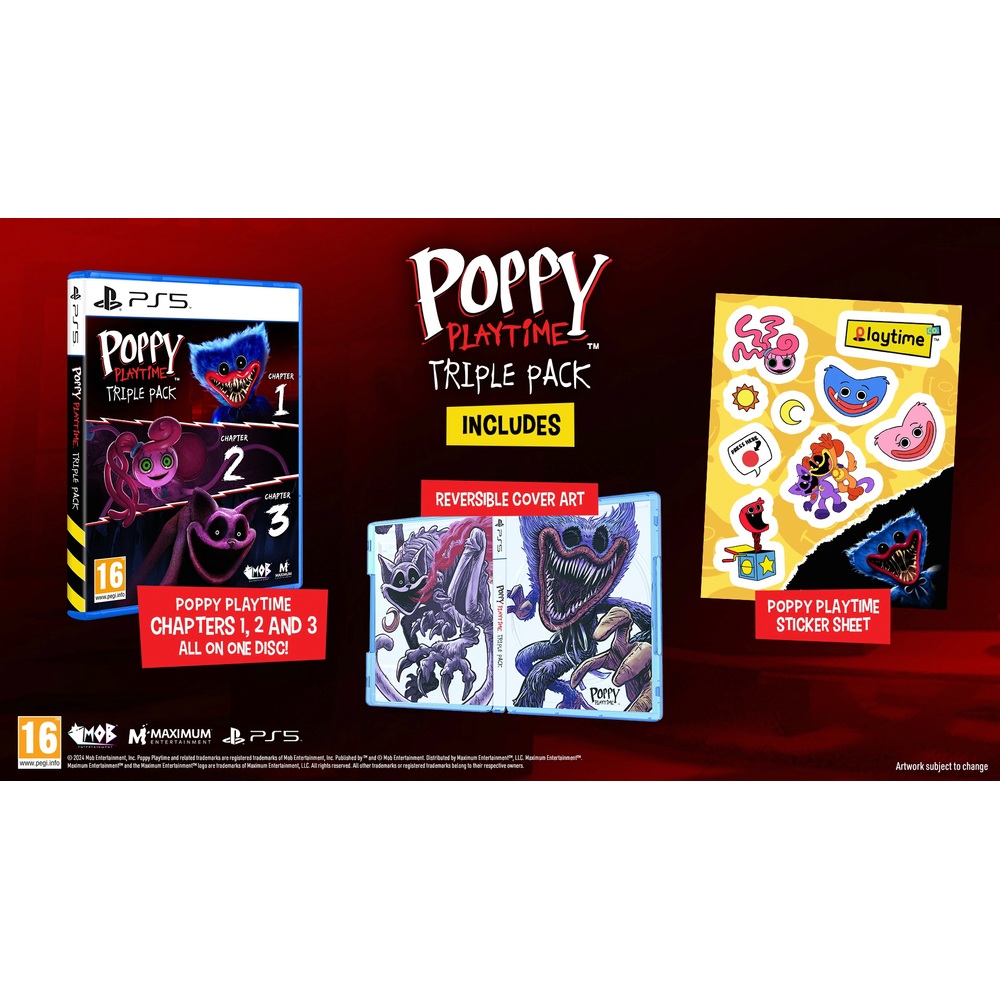 Poppy Playtime Triple Pack PS5 | Smyths Toys UK