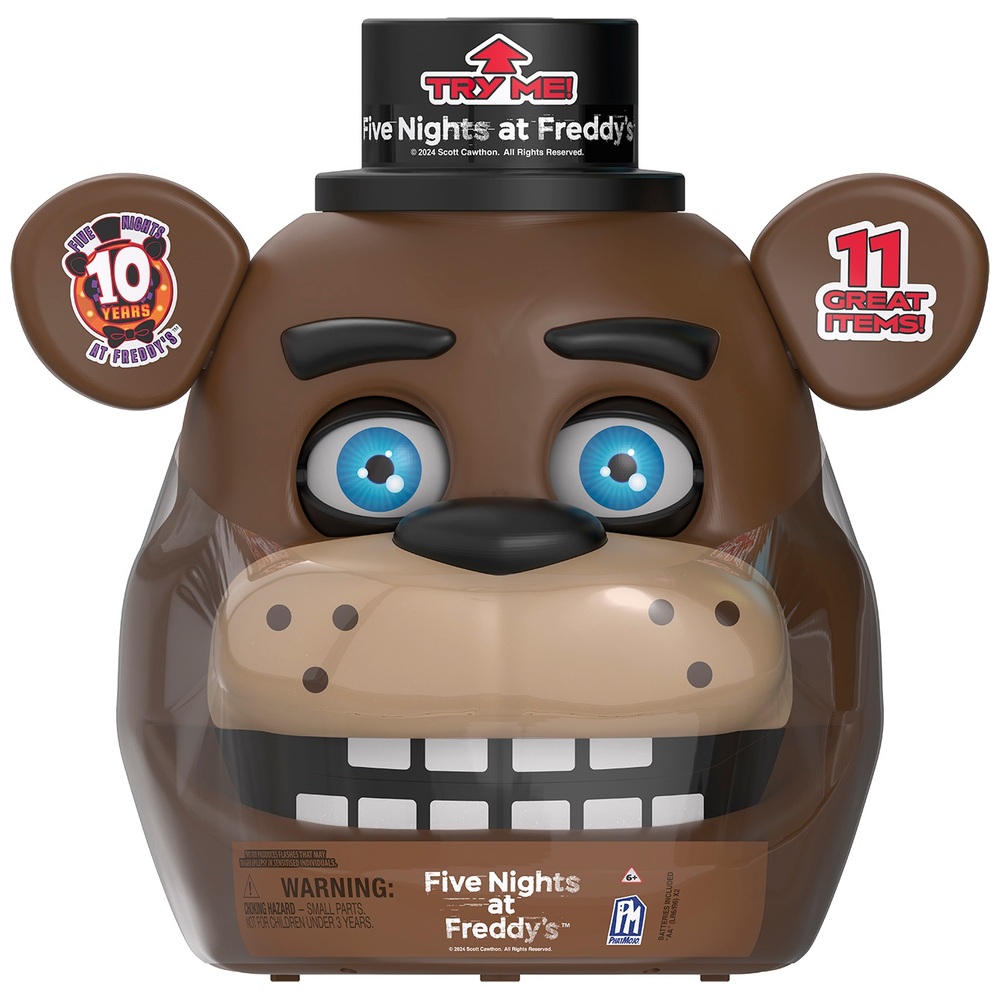 Five Nights at Freddy's Animatronic Freddy Collectibles Bundle | Smyths Toys UK