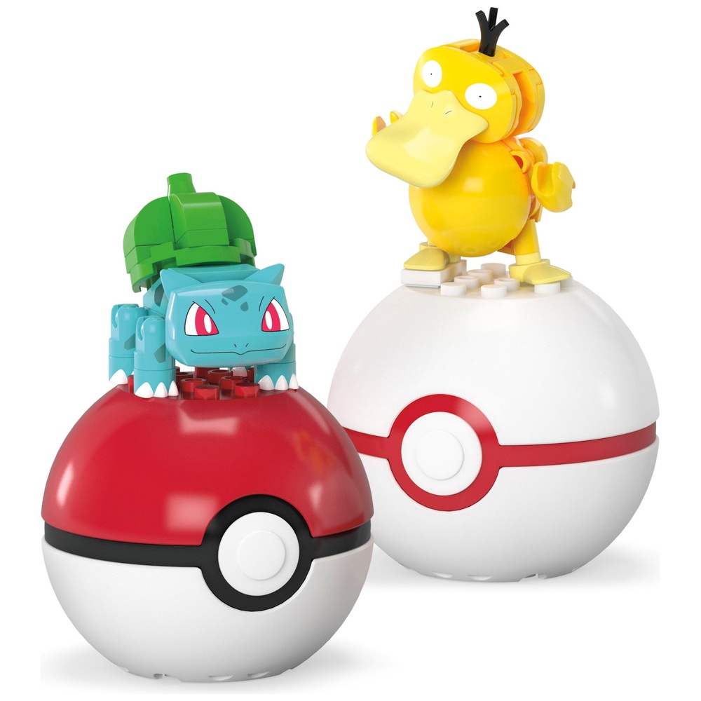 MEGA Building Blocks Pokémon Poké Ball 2 Pack Assortment | Smyths Toys ...