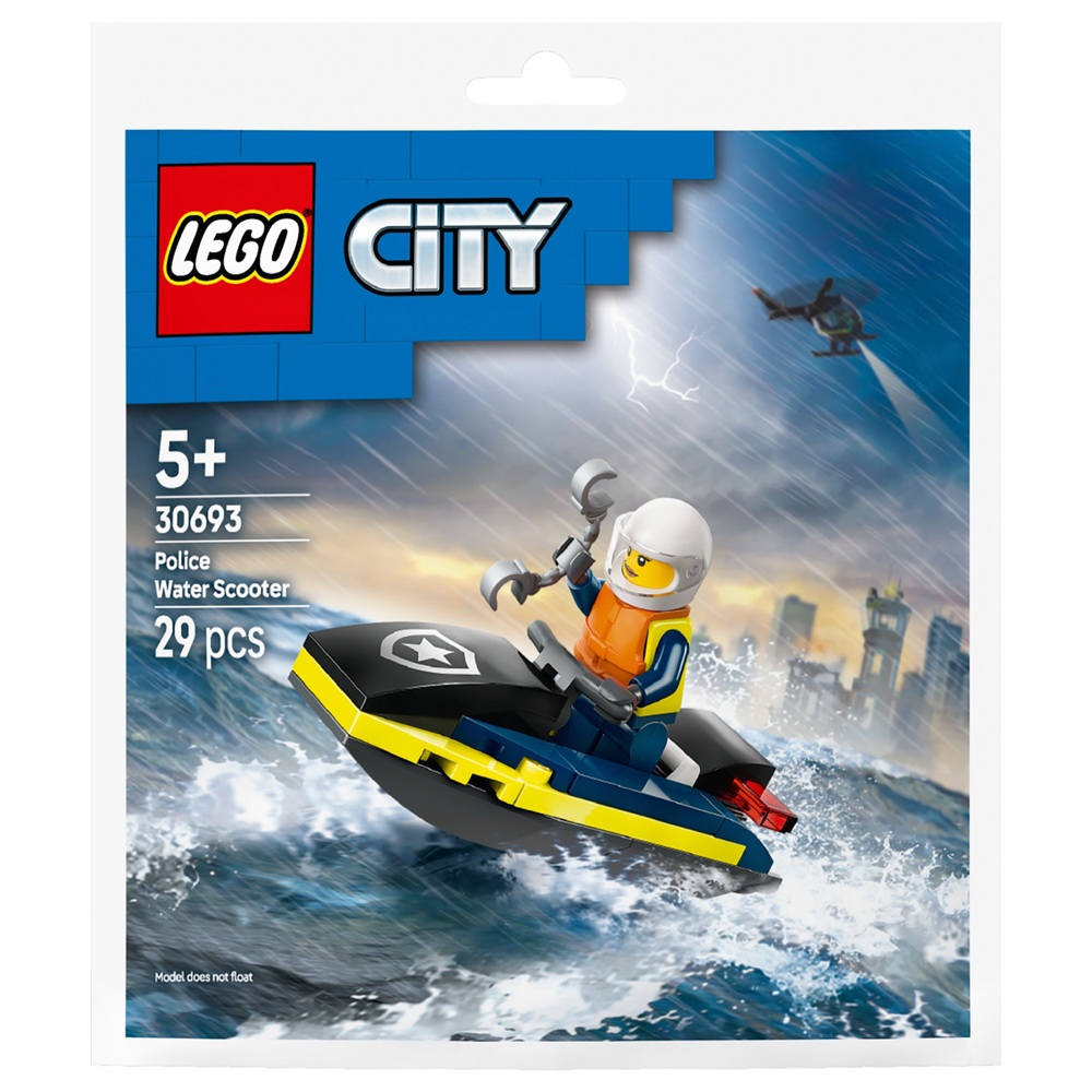 LEGO City 30693 Polizei Jetski | Smyths Toys Deutschland