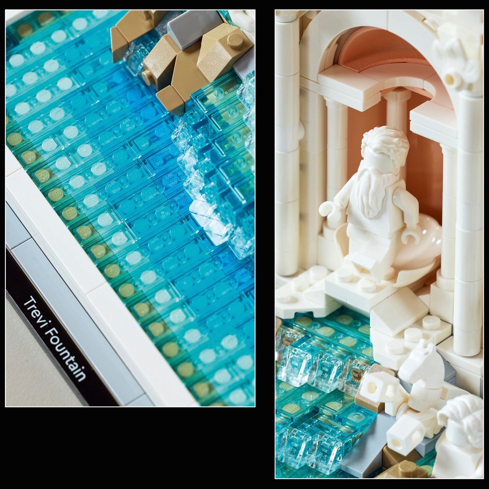 LEGO Architecture 21062 Trevi Fountain Set for Adults | Smyths Toys UK
