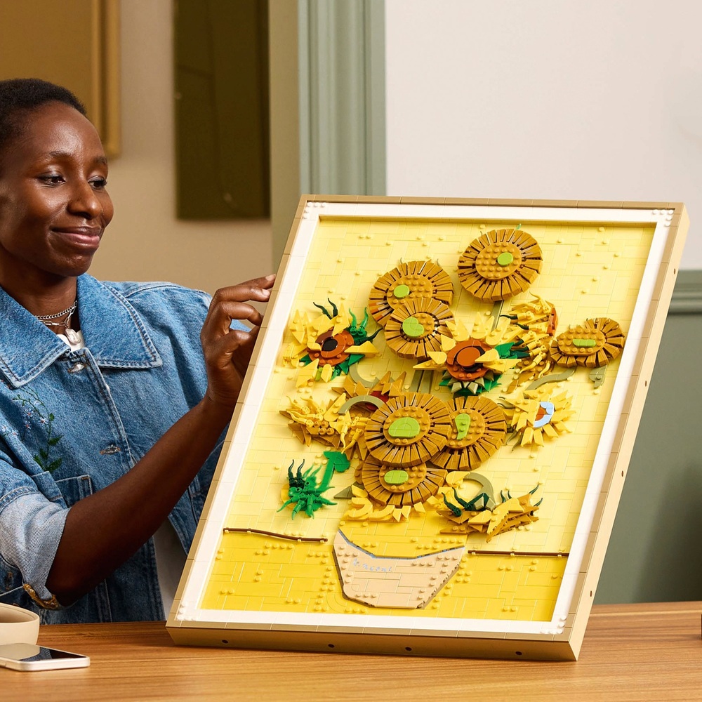 LEGO Art 31215 Vincent van Gogh Sunflowers Set for Adults | Smyths Toys UK