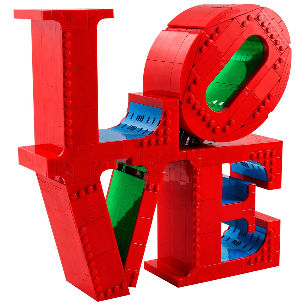 LEGO Art 31214 LOVE Sculpture Set for Adults | Smyths Toys Ireland